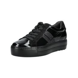 Paul Green Damen Sneaker "Paul Green Sneaker Leder", Gr. 38,5, schwarz, Leder, Schuhe