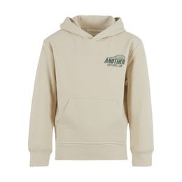 M&auml;dchen Kapuzensweatshirt "Another Cotton Lab"sanftes wei&szlig;, Gr. 164, ANOTHER COTTON LAB, bedruckt, 60% Baumwolle, 40% Polyester, Sweatshirts