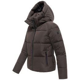 Navahoo Damen Steppjacke "Frostherz XIV", braun, Gr. XXL, Obermaterial: 100% Polyester. Innenfutter: 100% Polyester. &Auml;rmelfutter: 100% Polyester.