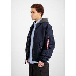 Herren Bomberjacke "MA-1 CS", blau, Gr. M, Alpha Industries, Obermaterial: 100% Nylon. Futter: 100% Nylon. F&uuml;llung: 100% Polyester, Jacken