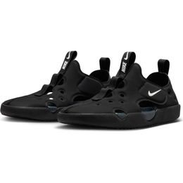 Nike Sportswear M&auml;dchen Badesandale "SUNRAY PROTECT 4 (PS)", Gr. 29,5, schwarz-wei&szlig;, Synthetik, Schuhe, Wasserschuh, Sommerschuhe, Sandale