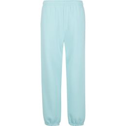 Urban Classics Herren Jogginghose "Urban Classics Fluffy Sweatpants", blau, Gr. M, unifarben, 70% Baumwolle, 30% Polyester, Hosen