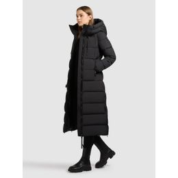 Khujo Damen Steppmantel "DERIA4", schwarz, Gr. XL, unifarben, 100% Polyester, M&auml;ntel