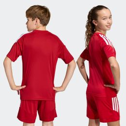 Jungen Fu&szlig;balltrikot "TIRO26 LIGA KIDS TRIKOT"team power rot 2, wei&szlig;, Gr. 128, adidas Performance, Obermaterial: 100% Polyester, Trikots, f&uuml;r Kinder,