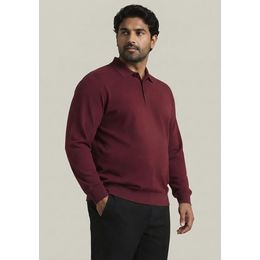 Herren Poloshirt "auch in Grosse Gr&ouml;&szlig;en bis Gr. 7XL Bauch-Fit", rot, Basic, Gr. XL, MAN'S WORLD PLUS, unifarben, Piqu&eacute;, Obermaterial: 100% Baumwolle,
