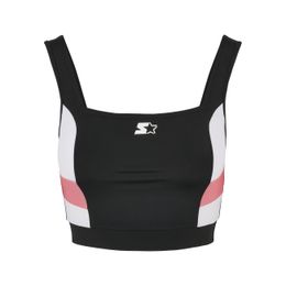 Damen T-Shirt "Starter Black Label Damen Ladies Starter Sports Top"schwarz, wei&szlig;, Gr. M, STARTER Black Label, mehrfarbig, 80% Polyamid, 20% Elasthan,