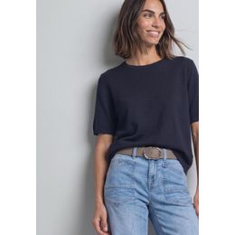 Street One Damen Lederg&uuml;rtel, beige, Gr. 90, unifarben, Stoff, 100% Rindsleder, G&uuml;rtel, Echtleder