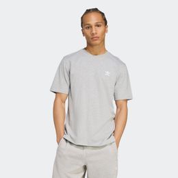 Herren T-Shirt "TREFOIL ESSENTIALS", grau, Gr. S, adidas originals, Obermaterial: 100% Baumwolle, Shirts, sportlicher Stil, Kurzarm, mit
