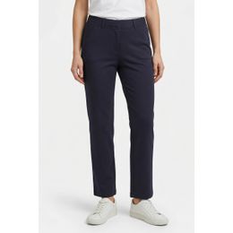 KjBRAND Damen Schlupfhose "Susie", blau, Gr. 52, Jersey, Obermaterial: 50% Polyester, 45% Viskose, 5% Elasthan, Hosen, Sommerhose