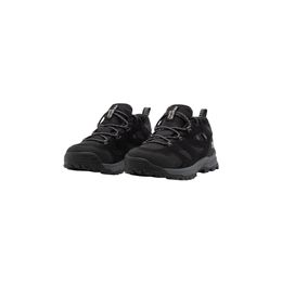Jack Wolfskin Kinder Wanderschuh "VOJO TOUR TEXAPORE LOW K", Gr. 38, schwarz, Leder, Textil, Schuhe, wasserdicht, Trekkingschuh