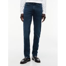 Tommy Hilfiger Herren Slim-fit-Jeans "CORE BLEECKER", blau, Gr. 30, Denim/Jeans, Obermaterial: 98% Baumwolle, 2% Elasthan, Jeans, mit dezenter
