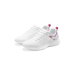 Lascana Damen Sneaker "Freizeitschuh, Halbschuh", Gr. 41, wei&szlig;, Obermaterial: 100% Textilmaterial. Decksohle: 100% Textilmaterial. Futter: 100%