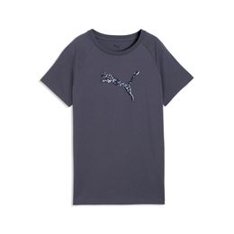 Puma Damen T-Shirt "Essentials Sequins T-Shirt Damen", grau, Gr. XS, clean, Obermaterial: 100% Baumwolle. Kragen: 30% Polyester, 70% Baumwolle, Shirts