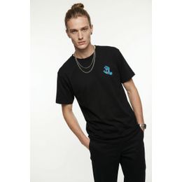 Santa Cruz Herren T-Shirt "SCREAMING HAND CHEST SP26 NEW", schwarz, Gr. S, Obermaterial: 100% Baumwolle, Shirts, f&uuml;r Erwachsene, sportlicher Schnitt,