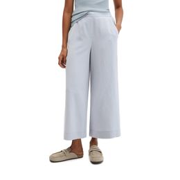 Marc O'Polo MARC O'POLO Damen Chinohose "aus Lyocell-Leinen-Mix", wei&szlig;, Gr. 44, unifarben, Obermaterial: 90% Lyocell, 10% Leinen, Hosen
