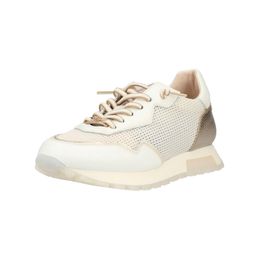 Hispanitas Damen Sneaker "Hispanitas Sneaker Leder/Textil", Gr. 38, beige, Leder, Textil, Schuhe
