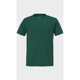 Sch&ouml;ffel SCH&Ouml;FFEL Herren Funktionsshirt "T Shirt Hohberg M", gr&uuml;n, Gr. 52, Oberstoff: 60% Baumwolle, 40% Polyester, Shirts