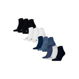 Puma Herren Kurzsocken "Socken Quarter Plain 12P 12er Pack", Gr. 35, bunt, Obermaterial: 68% Baumwolle CO. 18% Polyamid PA. 12% Polyester PES. 2%