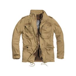 Brandit Herren Wintermantel "Brandit Herren M-65 Giant Jacket", beige, Gr. S, 100% Baumwolle, M&auml;ntel