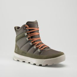 Kamik Damen Winterstiefel "ATWATERN", Gr. 40, gr&uuml;n, Leder, Synthetik, Schuhe, Winterschuhe, Winterboots, Snowboots, wasserdicht, gef&uuml;ttert