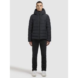 Khujo Herren Steppjacke "WOU", blau, Gr. M, unifarben, 100% Polyester, Jacken