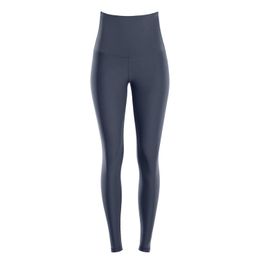 WINSHAPE Damen Leggings "Functional Comfort HWL112C", grau, Gr. XXL, 85% Polyester, 15% Elasthan, Hosen, Bauch-Weg-Effekt durch High Waist-Bund