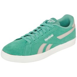 Reebok CLASSIC Herren Sneaker "REEBOK COURT RETRO", Gr. 38,5, gr&uuml;n, Leder, Synthetik, Schuhe