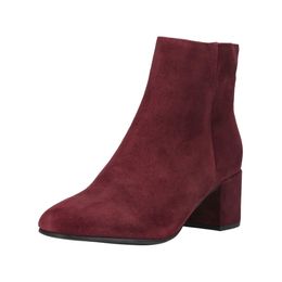 H&ouml;gl H&Ouml;GL Damen Stiefelette "H&ouml;gl Stiefelette Veloursleder", Gr. 38,5, rot, Veloursleder, Schuhe