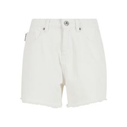 Just Rhyse Damen Shorts "Just Rhyse Shorts Florida", wei&szlig;, Gr. XL, unifarben, 100% Baumwolle, Hosen