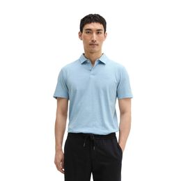 Marc O'Polo MARC O'POLO Herren Poloshirt, blau, Gr. S, Obermaterial: 100% Baumwolle, Shirts, Jersey slim aus reiner Bio-Baumwolle