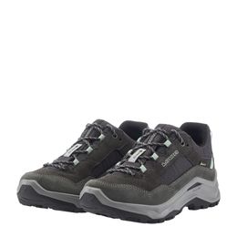Lowa Damen Wanderschuh "VENTIERRA GORE-TEX LO WS", Gr. 41, grau, Textil, Veloursleder, Schuhe, wasserdicht, winddicht,atmungsaktiv dank GORE-TEX