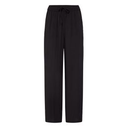 oxmo Damen Relaxhose "Relaxhose OXElvy", schwarz, Gr. 42, Obermaterial: 100% Viskose LENZING ECOVERO CV LenzEcov., Hosen