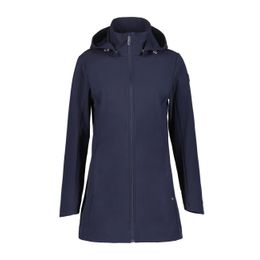 Luhta Damen Outdoorjacke "Luhta Softshell jacke Erkkola D", blau, Gr. 50, Stoff, 97% Polyester, 3% Elasthan, Jacken