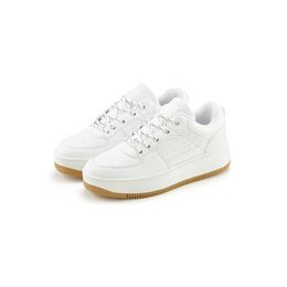 ELBSAND Sneaker 'Schn&uuml;rschuh, Freizeitschuh, Halbschuh, Schn&uuml;rhalbschuh, Turnschuh' beige Gr. 37 f&uuml;r Damen. Mit Logopr&auml;gung
