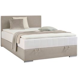 Boxxx Boxbett, Sand, Kunststoff, H3, H&ouml;he ca. 22 cm, 120x200 cm, in verschiedenen Gr&ouml;&szlig;en erh&auml;ltlich, Topper durchgehend, Matratze durchgehend, Kinderzimmer & Jugendzimmer, Jugendm&ouml;bel, Jugendbetten