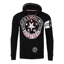 Rusty Neal Sweatjacke Herren Gr&ouml;&szlig;e M schwarz
