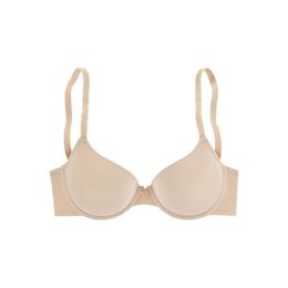 Lascana Schalen-BH beige Gr. 75B. Mit B&uuml;gel
