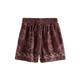 next Shorts Damen Gr&ouml;&szlig;e 52/54 schoko / offwhite