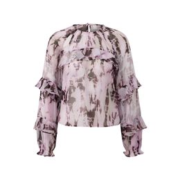 QS Bluse Damen Gr&ouml;&szlig;e S hellpink / schwarz
