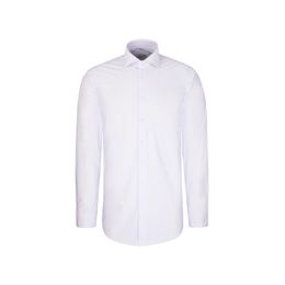 Seidensticker Business Shirt male size 47 Light blue / White