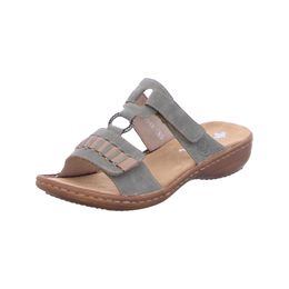 Rieker Mules female size 42 Beige / Grey