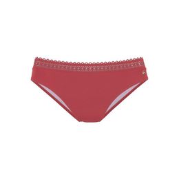 s.Oliver Bikini-Hose 'Aiko' rostrot Gr. 34. Mit H&auml;kelkante