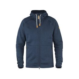 Fj&auml;llr&auml;ven FJ&Auml;LLR&Auml;VEN Fleecejacke &Ouml;vik Fleece Hoodie M in Marine | Gr.: L
