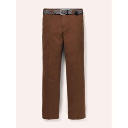 Walbusch Extraglatt-Stretchbund-Chino