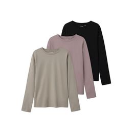 TWO SOON 3er-Pack T-Shirt in Woodrose | Gr.: 134/140