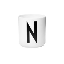 Design Letters Buchstabenbecher wei&szlig; Porzellan Ma&szlig;e (cm): H: 8,5 &Oslash;: 8.0 &raquo; M&ouml;bel Kraft