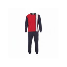 H.I.S. H.I.S Pyjama in marine-rot-wei&szlig; | Gr.: 52/54