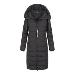 Navahoo Mondm&auml;dchen Damen Winter Steppmantel mit Kapuze und Fleecefutter