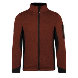 Normani Fleece Jacket 'Wapusk' male size XXXL mottled red / Black