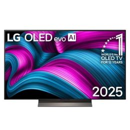 Schwarz LG 48&Prime; OLED evo AI C5 4K Smart TV OLED48C5ELB